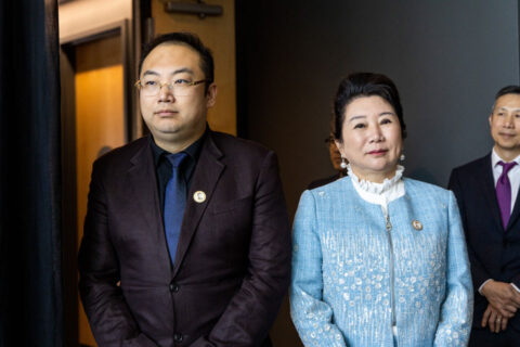 Cal State LA unveils plaque honoring Rongxiang Xu for his humanitarian ...
