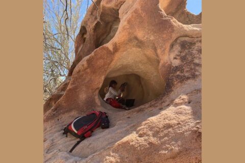 Cal State LA graduate student explores ancient rock art in Baja ...
